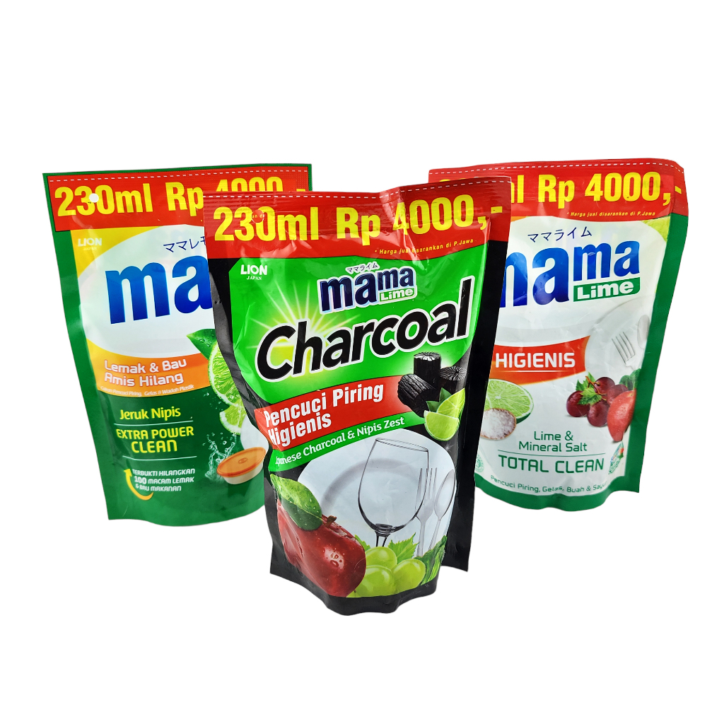 Jual Mama Lemon & Mama Lime Pencuci Piring - Netto 230ml | Shopee Indonesia