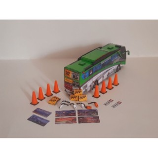 Jual spion kotak Basuri banner papercraft miniatur bus skala 50 1 set ...