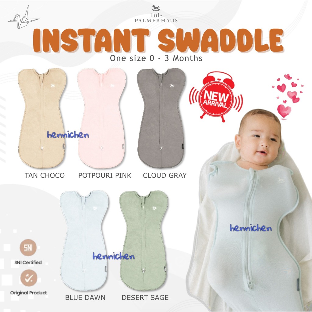 Jual LITTLE PALMERHAUS - BEDONG INSTAN / INSTANT SWADDLE | Shopee Indonesia