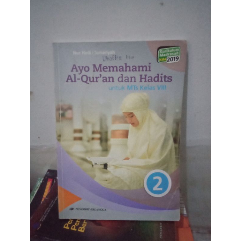 Jual buku ayo memahami Alquran dan hadist kelas 8 Mts kurikulum 2019 | Shopee Indonesia