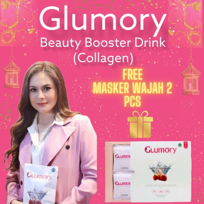 Jual Glumory Beauty Collagen Drink 32 sachet Gratis Masker | Shopee ...