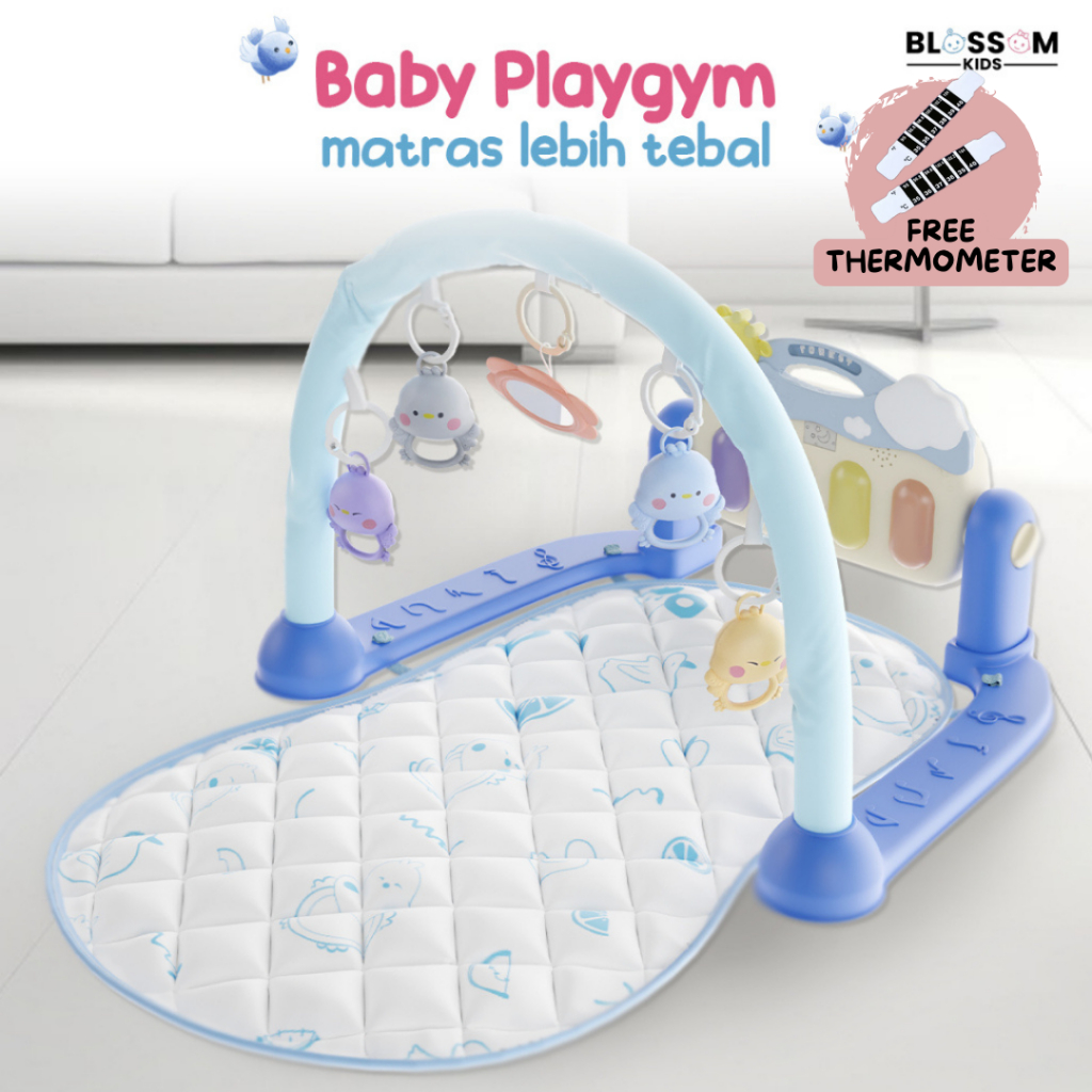 Jual Playgym Premium Alas Tebal Rattle Music Mainan Bayi Playmate Piano ...