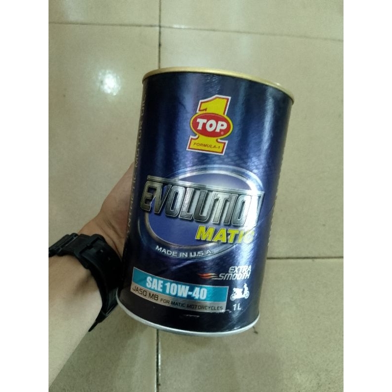 Jual Oli Top1 Evolution Matic 10W-40 1 Liter/Top 1 Evolutin Matic ...