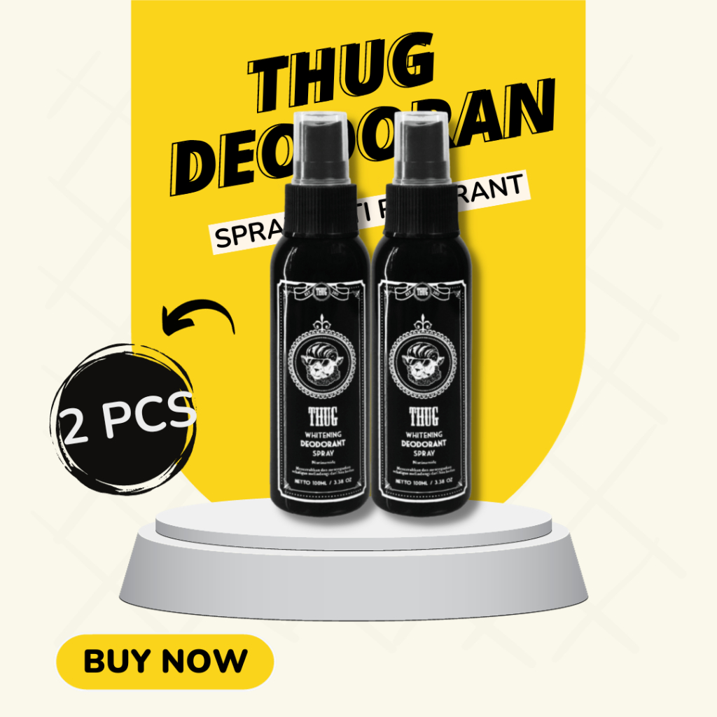 Jual Thug Deodorant Spray Antiperspirant | Shopee Indonesia