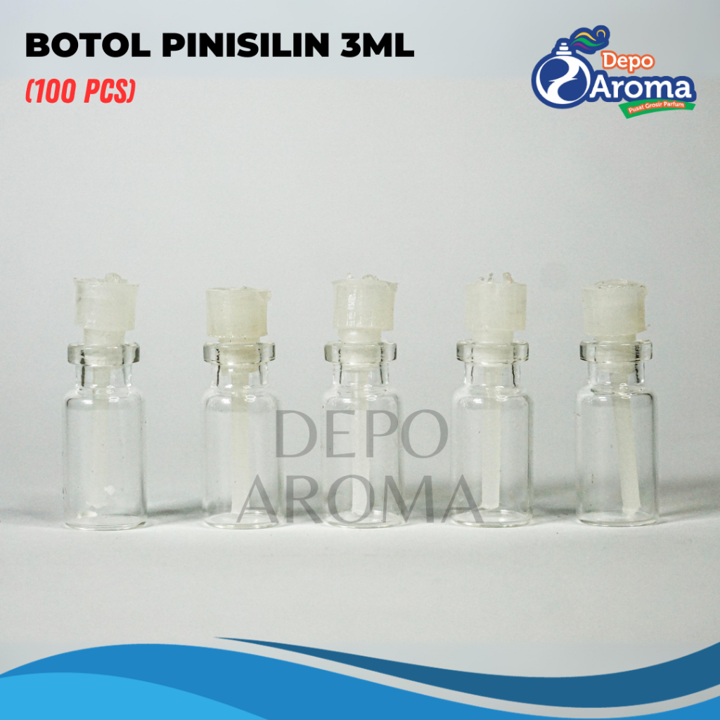 Jual Botol Pinisilin 3ml (isi 100 pcs) | Shopee Indonesia