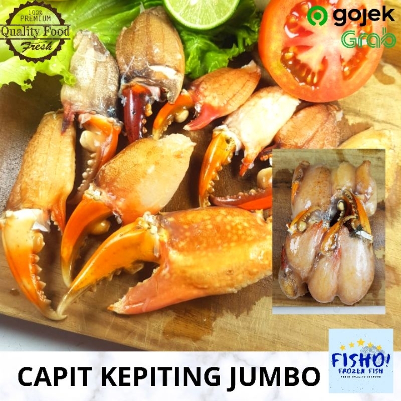 Jual Capit Kepiting Kupas Jumbo | Capit Kepiting Jumbo | Capit Besar ...
