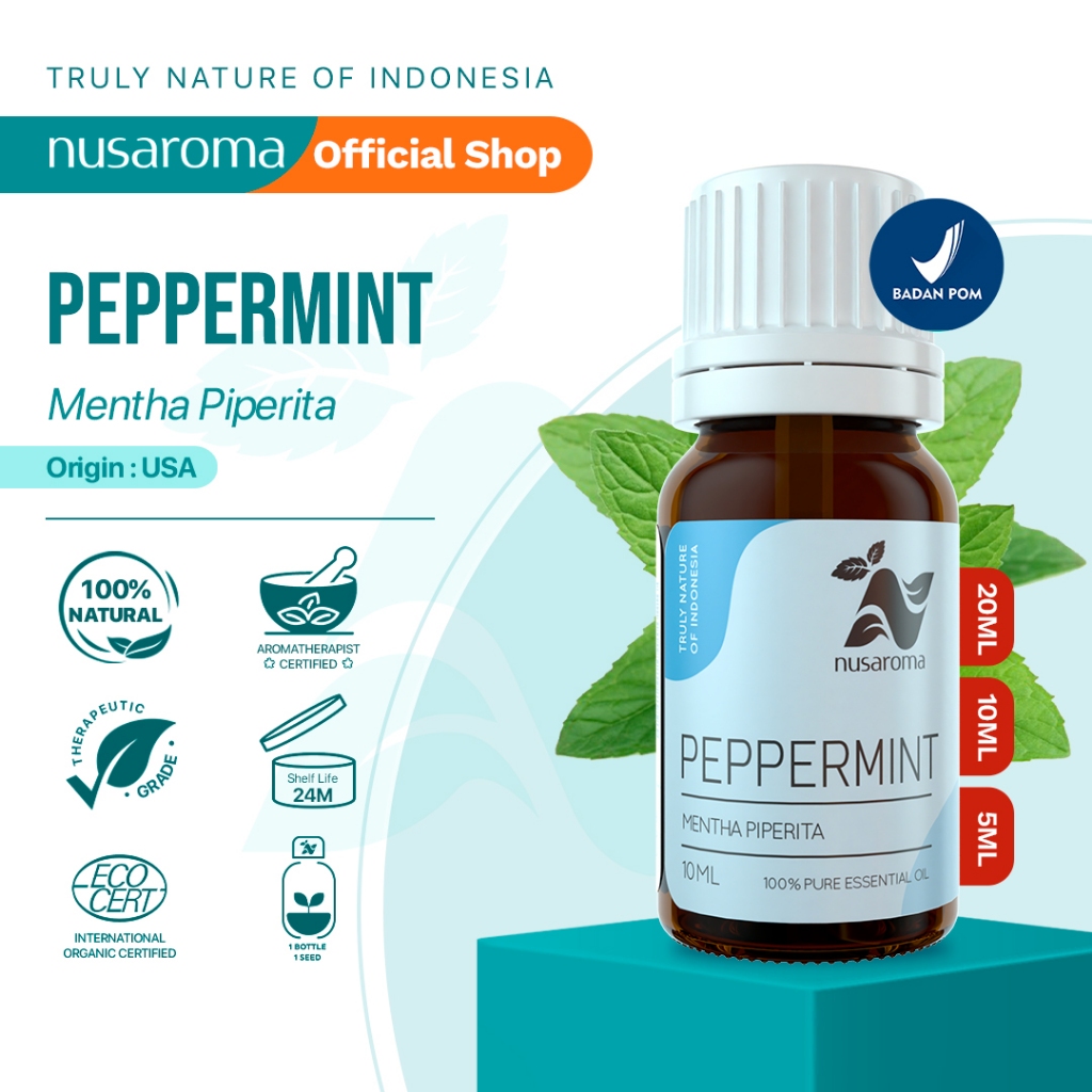 Jual Peppermint Essential Oil 10ML | Shopee Indonesia