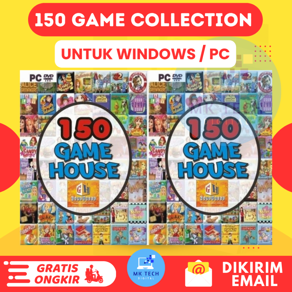 Jual 150 Game House PC - Game Collection for PC - Full Version | Shopee ...