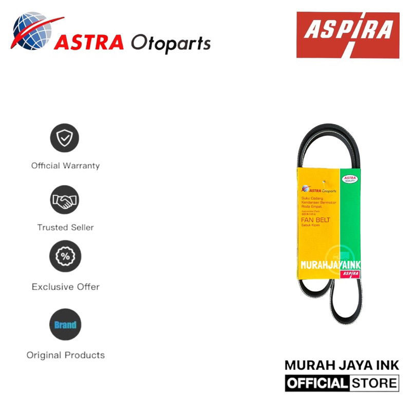 Jual Tali Kipas / Fan Belt ASPIRA DAIHATSU AYLA AGYA 1.0 ORI | Shopee Indonesia