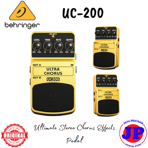 Jual Behringer UC200 Ultra Chorus Stereo Chorus Efek Pedal Gitar UC-200 | Shopee Indonesia