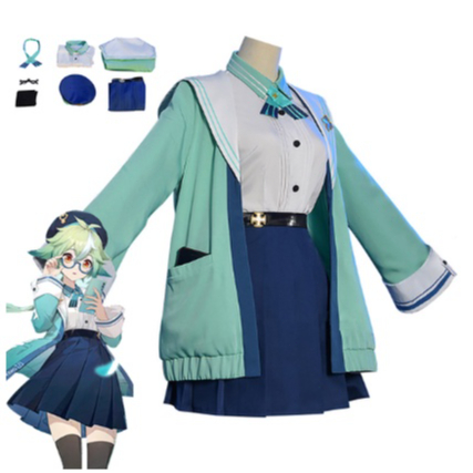 Jual Sucrose Cosplay Costume Wig Genshin Impact ONEPLUS Sucrose Women ...