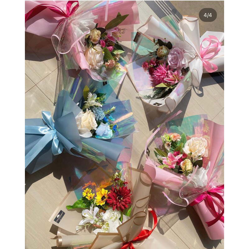 Jual (Ready Stock) Buket Bunga Hologram|Buket Valentine|Buket Bunga ...