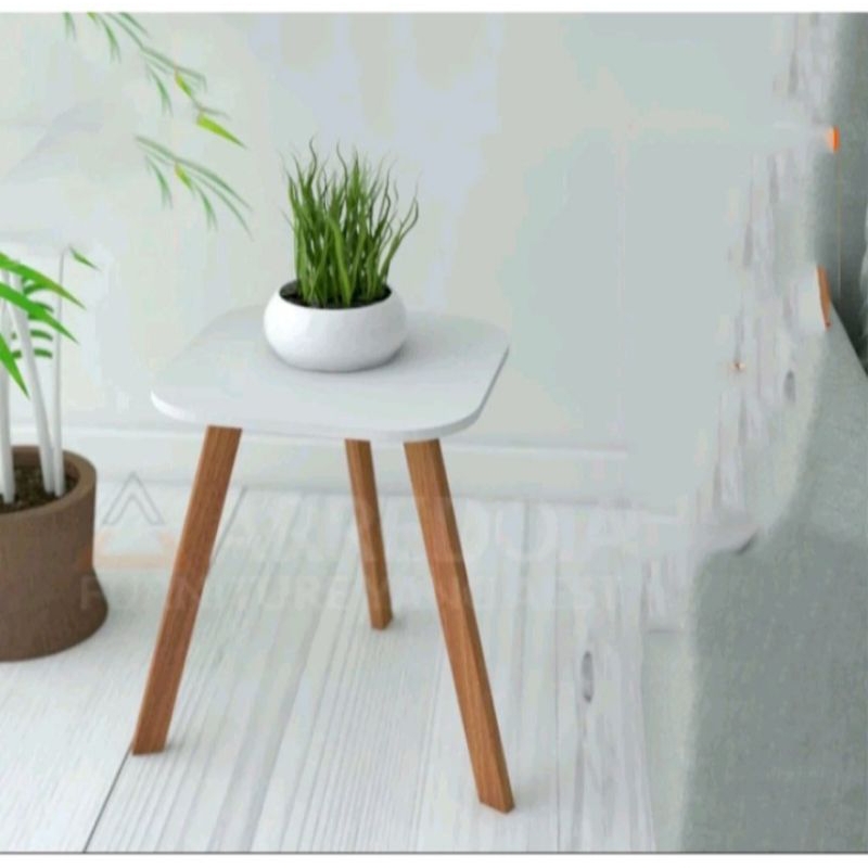 Jual Meja kayu kotak, meja minimalis, bahan multiplek, ukuran 40 cm ...