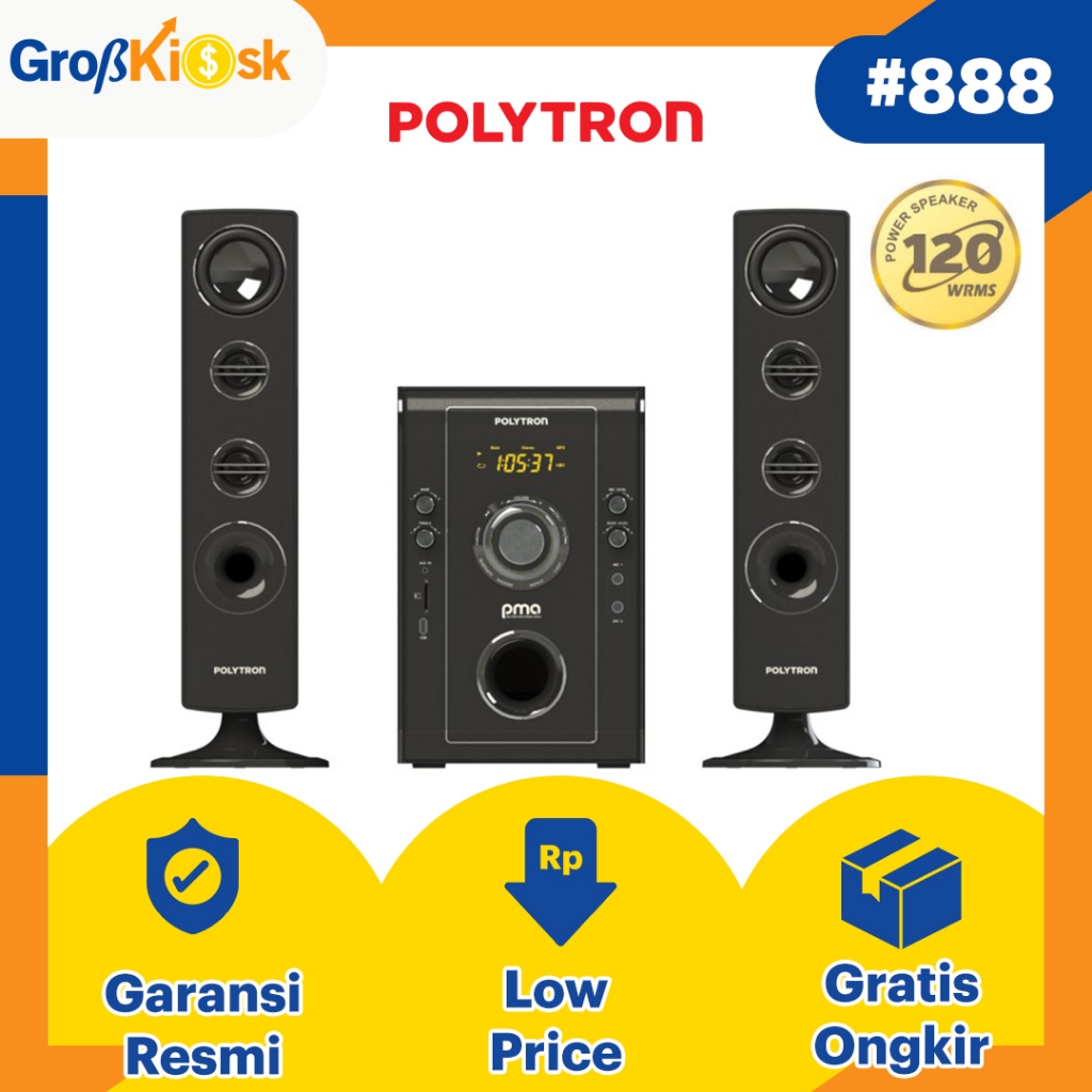 Jual MULTIMEDIA SPEAKER AKTIF POLYTRON PMA-9526 / PMA 9526 | Shopee ...