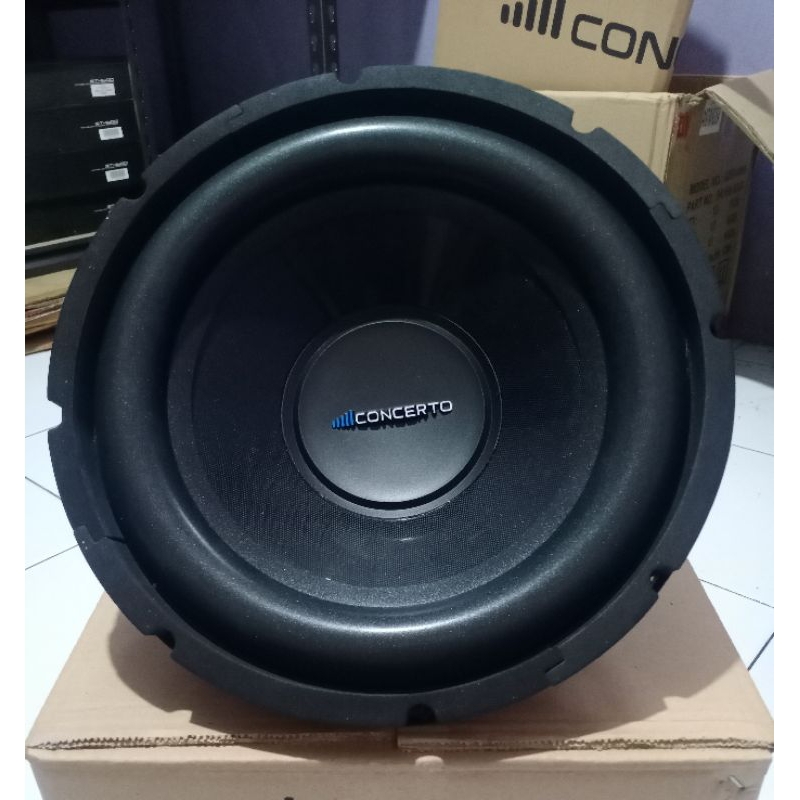 Jual SUBWOOFER CONCERTO 12 INCH DOUBLE VOICE COIL | Shopee Indonesia