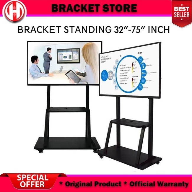 Jual Brecket tv / Bracket TV Standing 32 40 43 50 55 60 65 Inch ...