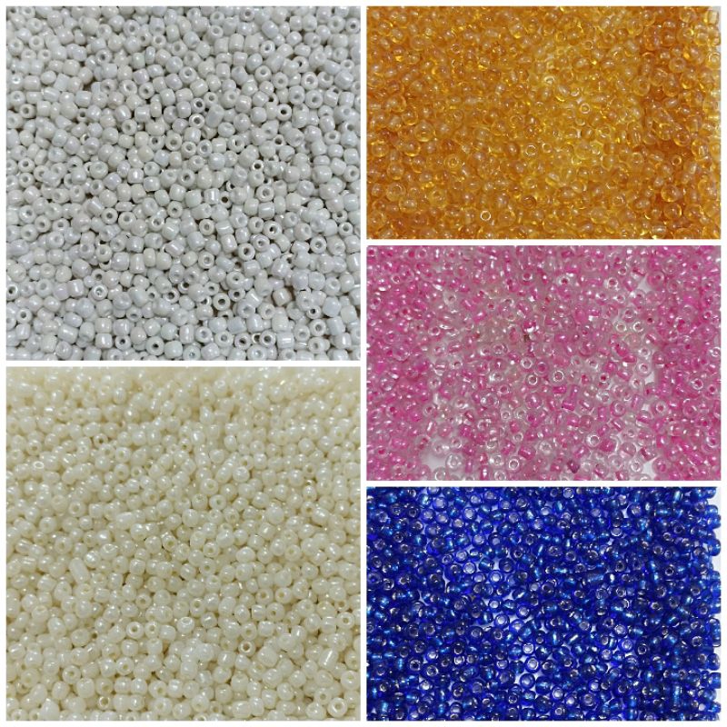 Jual Manik Beads Pasir 3mm Jahit Craft 10gr | Shopee Indonesia