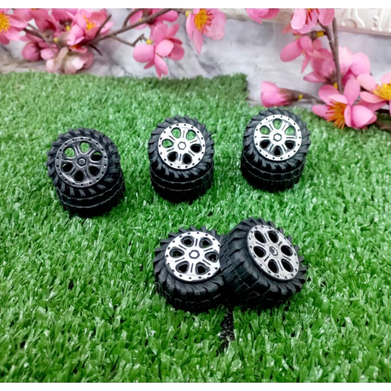 Jual Roda Mobil Mainan Plastik Isi 50pcs Uk 2,8cm | Shopee Indonesia
