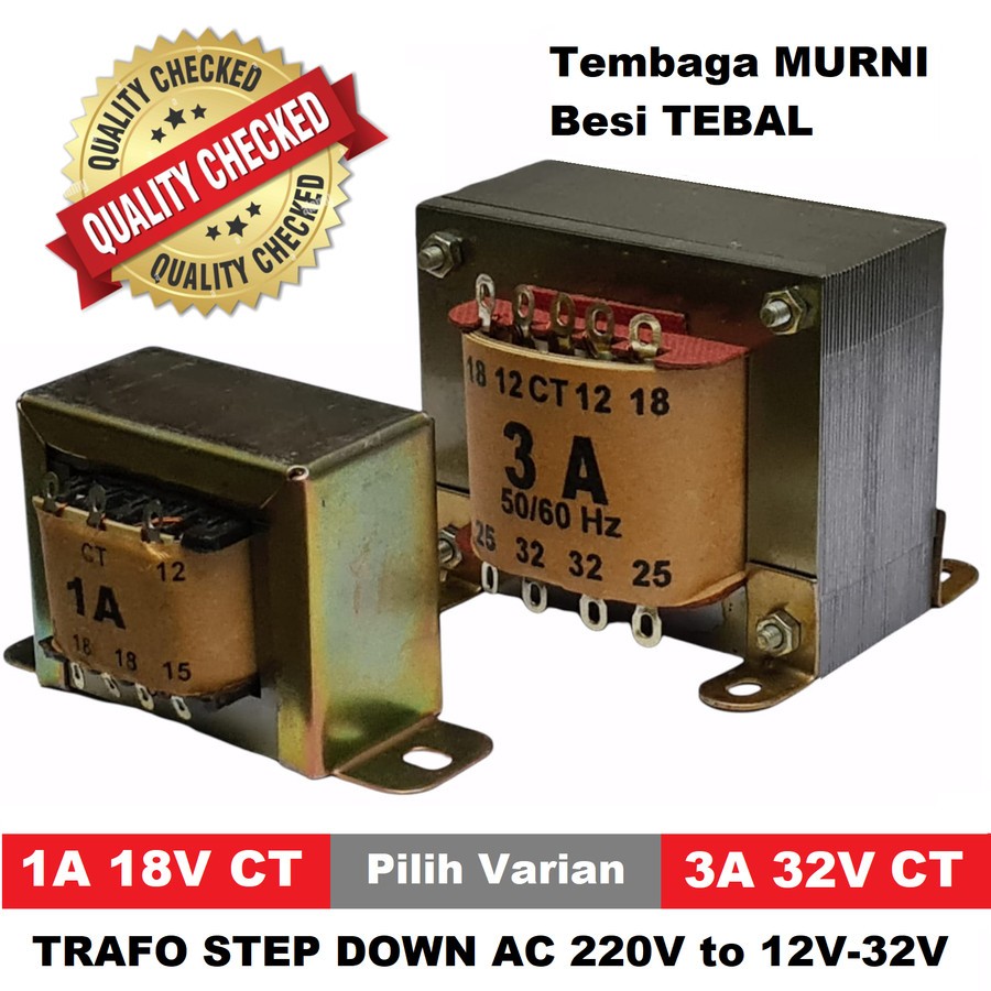 Jual Trafo 1A 3A CT, Adaptor Power Supply Step Down AC 220V ke 12V sd 32V | Shopee Indonesia