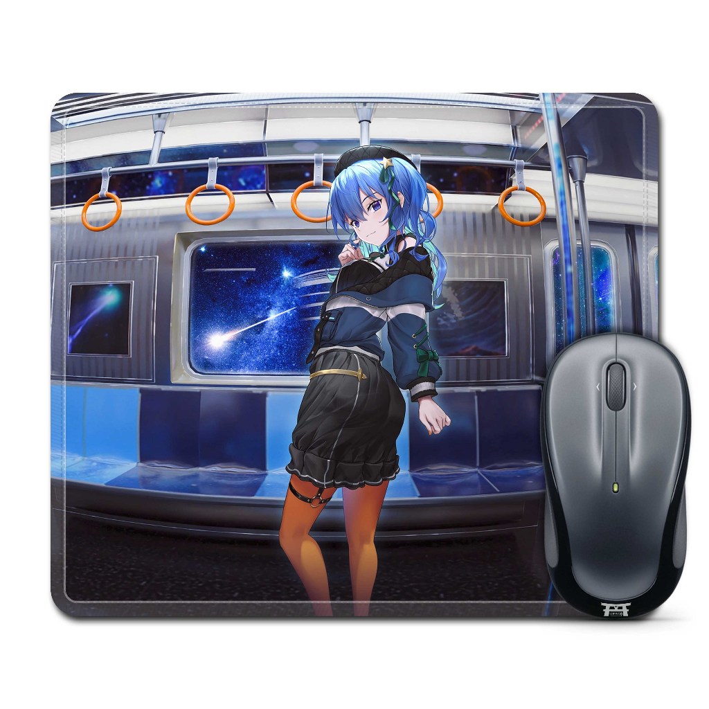 Jual Mouse pad gaming anime vtuber HOSHIMACHI SUISEI TRAIN - HOLO JP ...