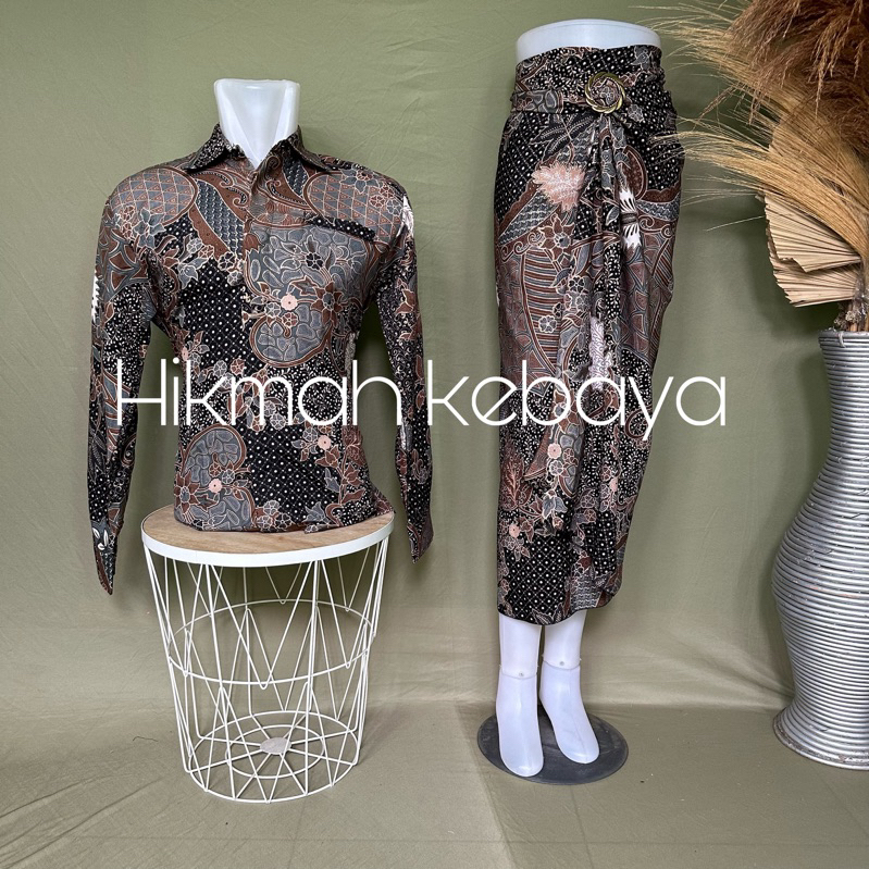 Jual BATIK COUPLE / BAJU BATIK COUPLE / BATIK SET / BATIK LENGAN ...