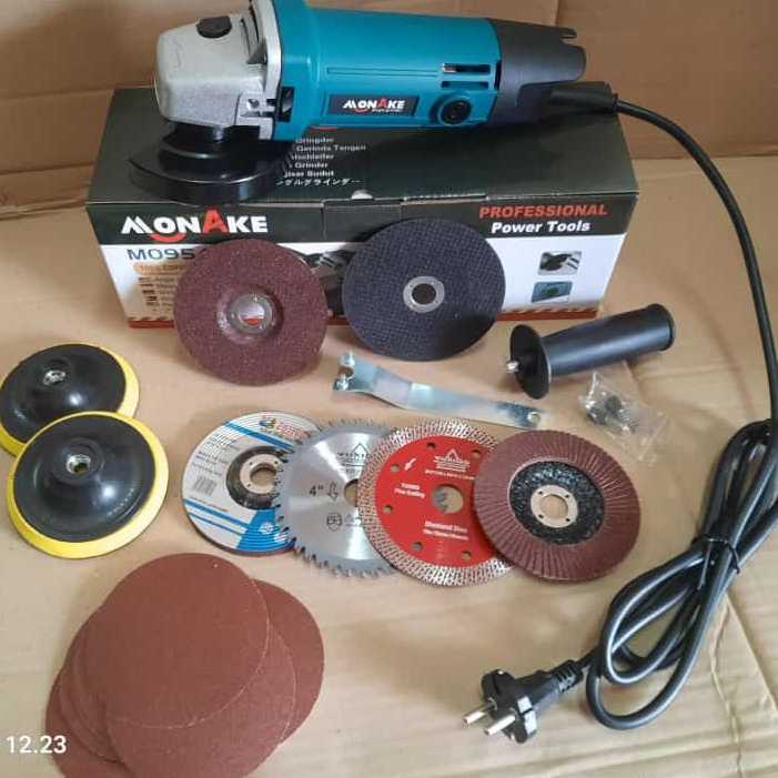 Jual COD CEK DULU!! MONAKE MESIN GURINDA + FULL MATA KERAMIK MAKITA ...