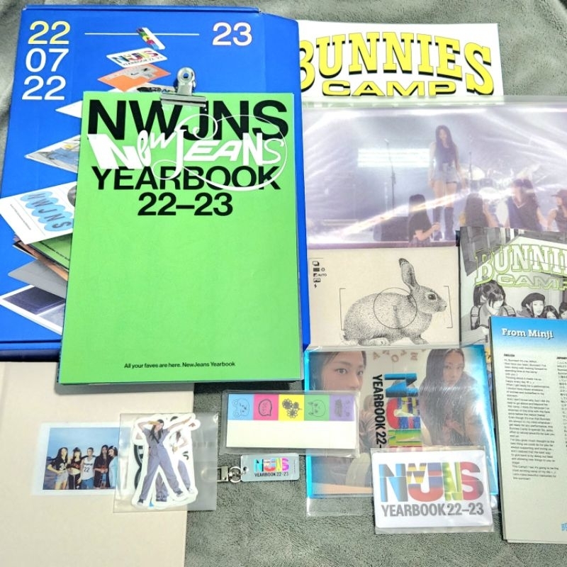 Jual [SHARING] NewJeans - Yearbook 22 - 23 Photo bundle / Bunnies Camp Photobook / Letters ...