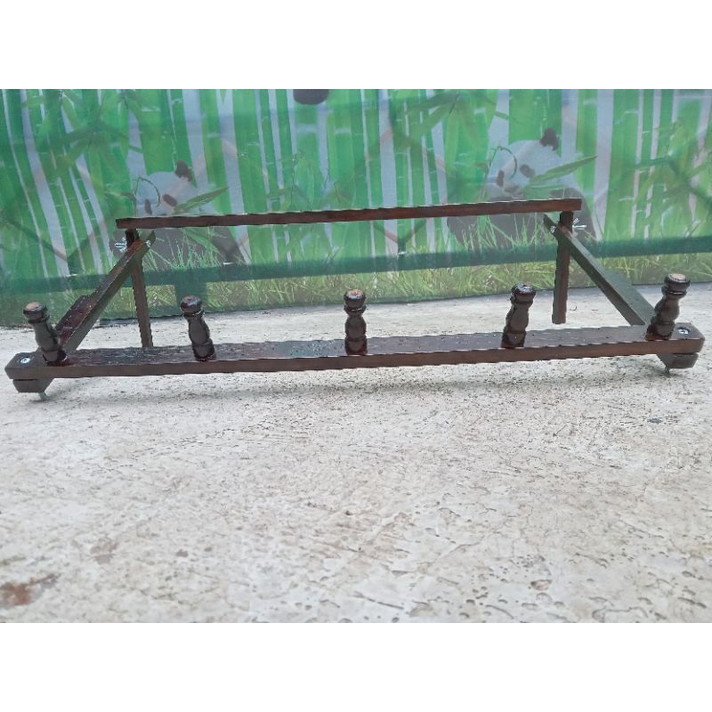 Jual Standar kayu dudukan pion/kanco joran timbang saka libra sensitip ...