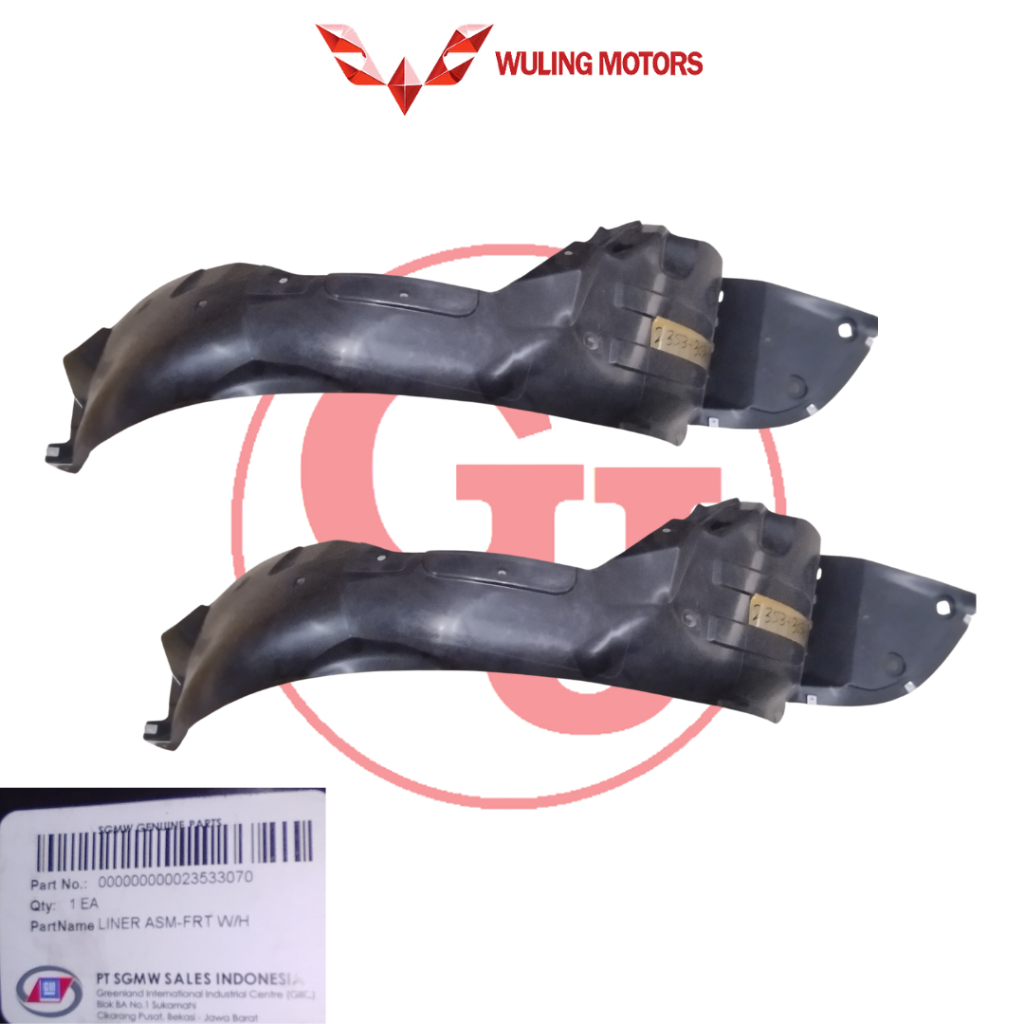Jual LINER FENDER FR RH WULING CORTEZ 2353-3070 | Shopee Indonesia
