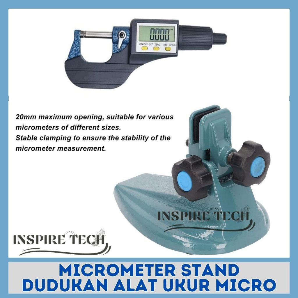 Jual Micrometer Stand Dudukan Alat Ukur Micro | Shopee Indonesia