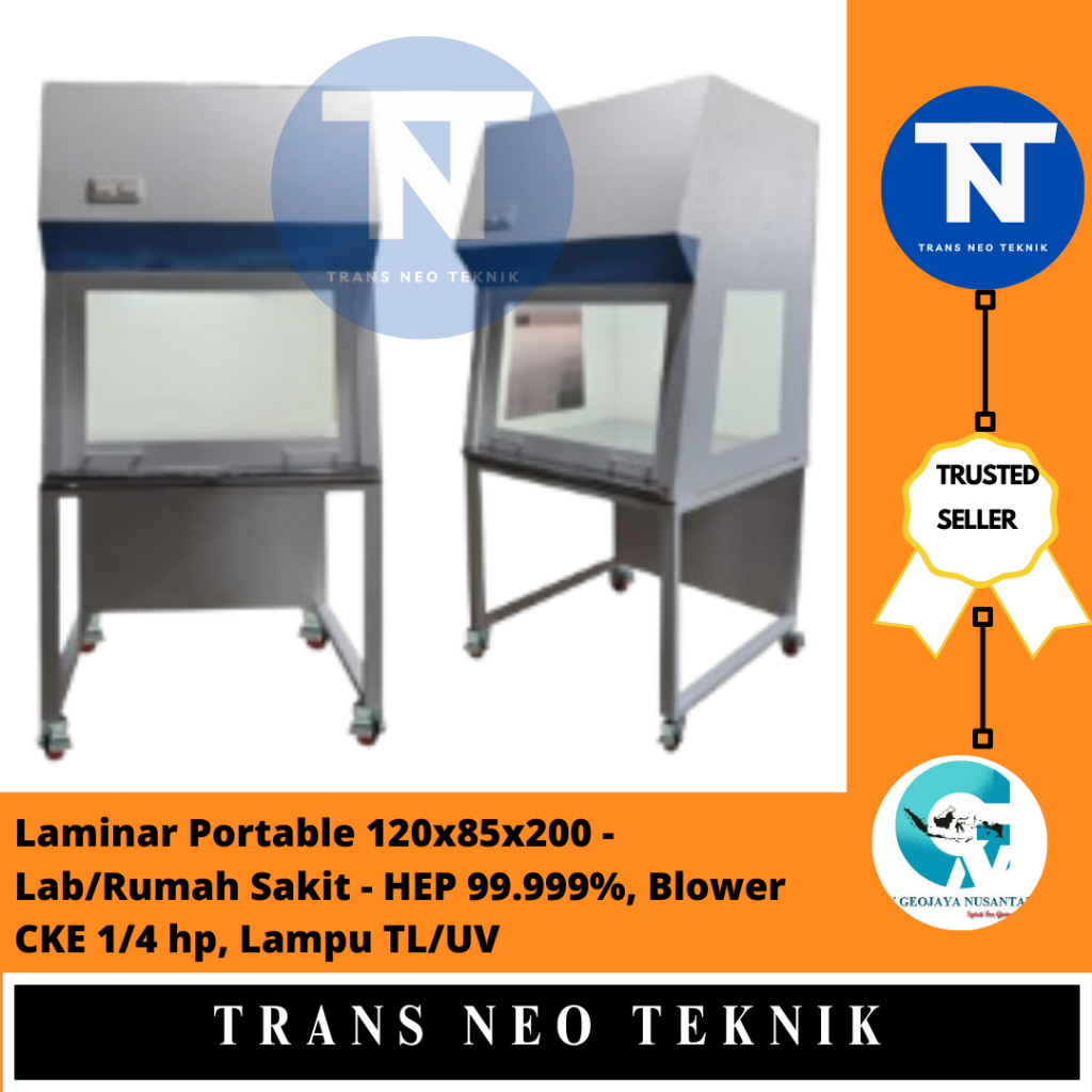 Jual Laminar Portable 120x85x200 - Lab/Rumah Sakit - HEP 99.999% ...