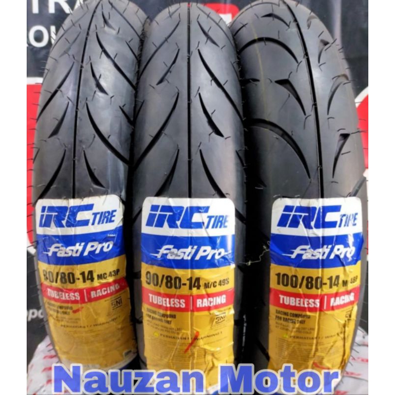 Jual Ban Motor IRC M/C FASTI 2 FASTI PRO Racing Ring 14 17 +Pentil ...