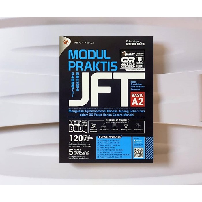 Jual Buku Uji Kompetensi Bahasa Jepang - Modul Praktis JFT Basic A2 | Shopee Indonesia