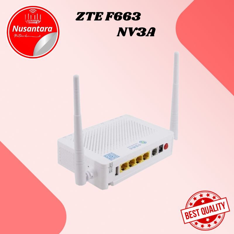 Jual MODEM ZTE F663NV3A XPON EPON GPON + ADAPTOR | Shopee Indonesia