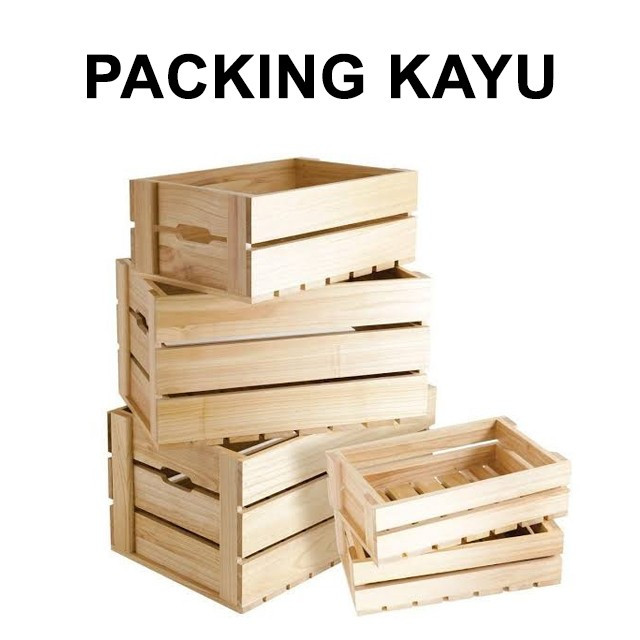 Jual Packing Kayu (Tambahan extra packing agar lebih aman) | Shopee ...