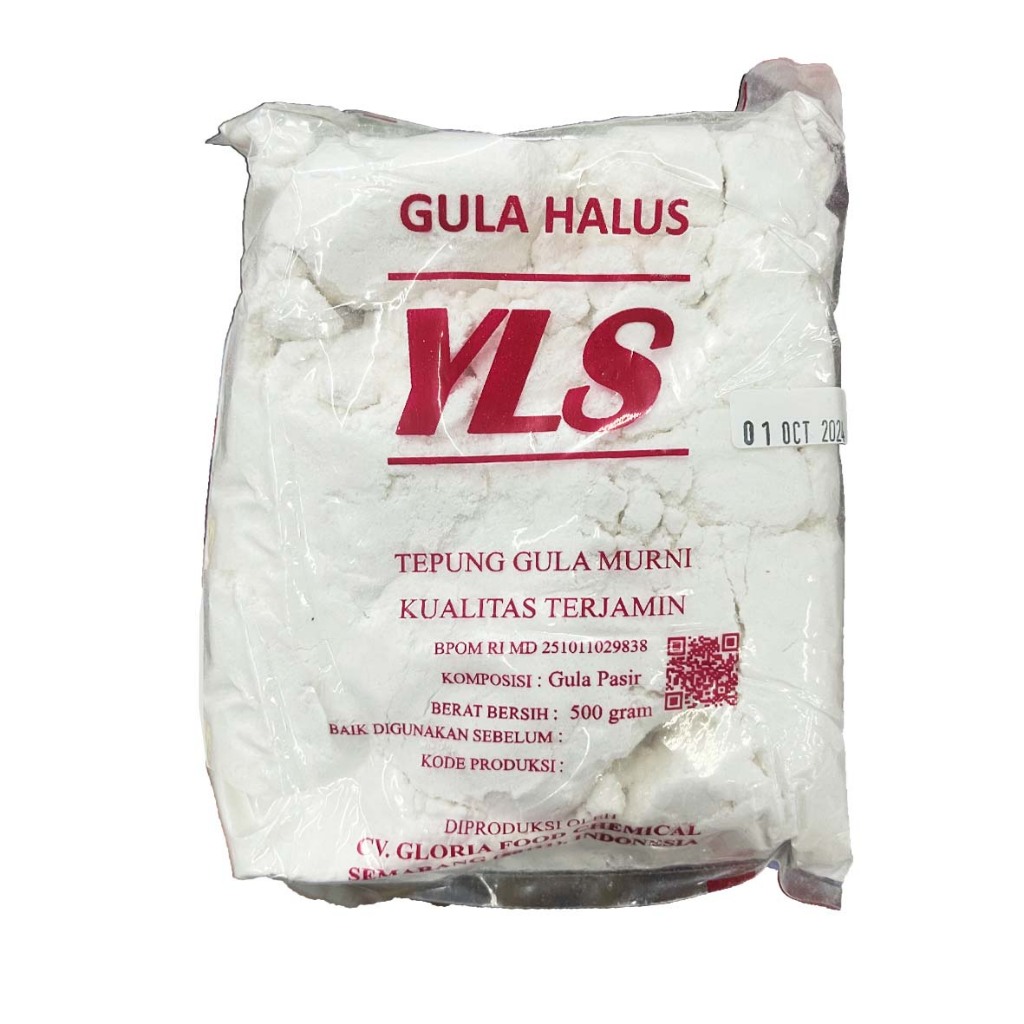 Jual Icing sugar 500g YLS / gula donat 500g YLS / gula halus 500g YLS ...