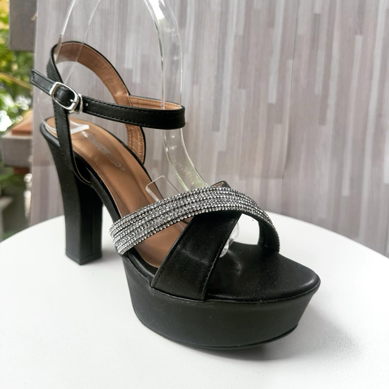 Jual PURPLE High Heels Wanita Tali Glitter 10cm | Shopee Indonesia
