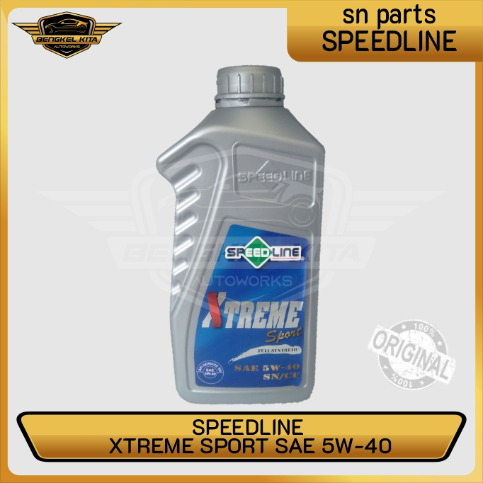 Jual Oli Mesin Speedline Xtreme Sport SAE 5W 40 SN/CF 1L | Shopee Indonesia