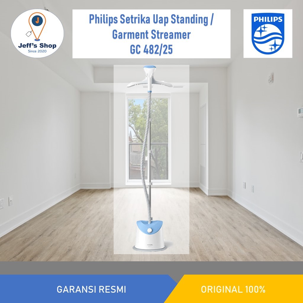 Jual Philips Setrika Uap Standing / Garment Streamer GC 482/25 | Shopee ...