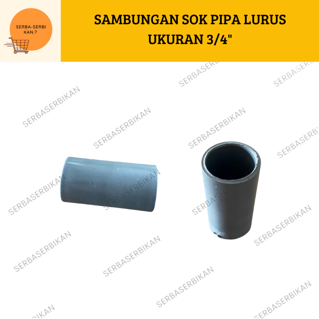 Jual SAMBUNGAN SOCK PIPA SOK LURUS UKURAN 3/4" inch VOSCAR | Shopee ...
