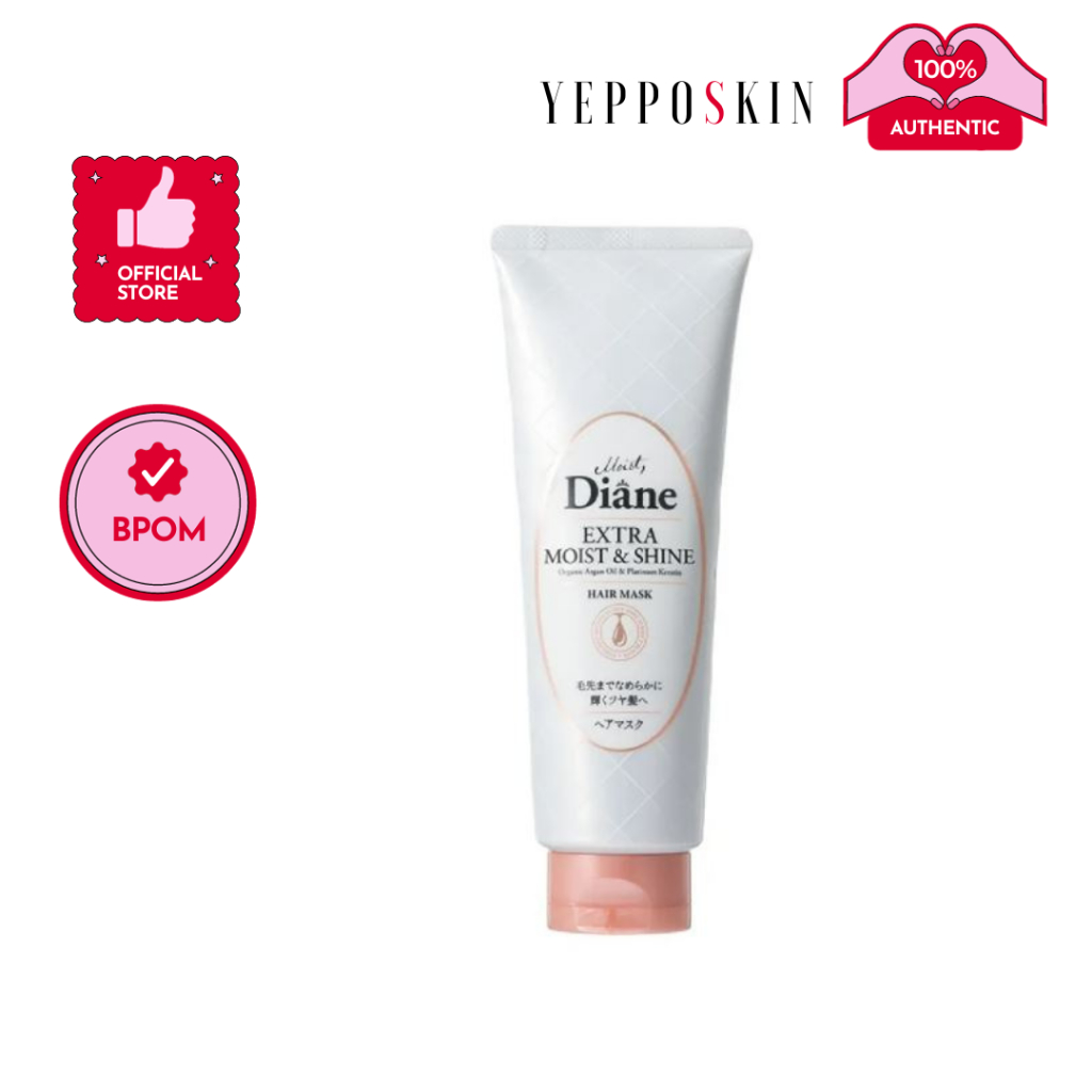 Jual MOIST DIANE Extra Moist & Shine Hair Mask 150g (Made in Japan ...