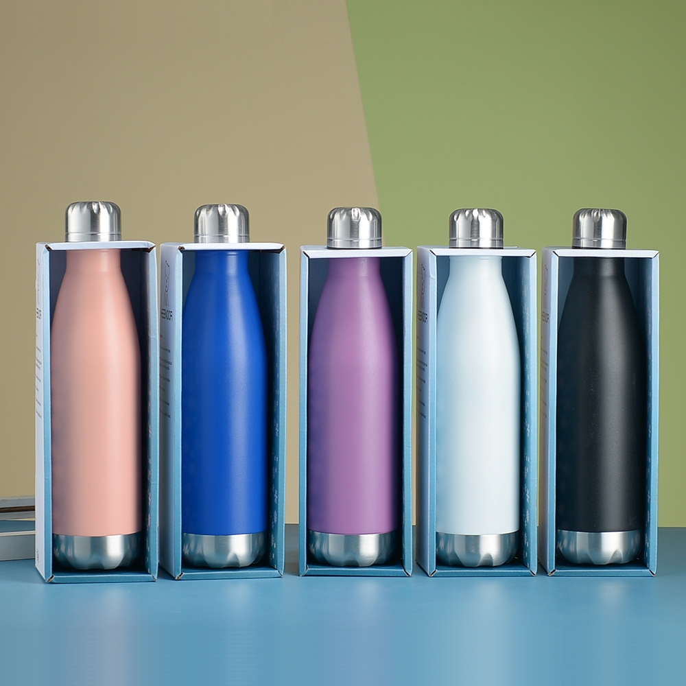 Jual Termos Botol Bowling Double Wall Stainless Steel I Termos Vacuum Flask DOFF I SUS 304 I ...