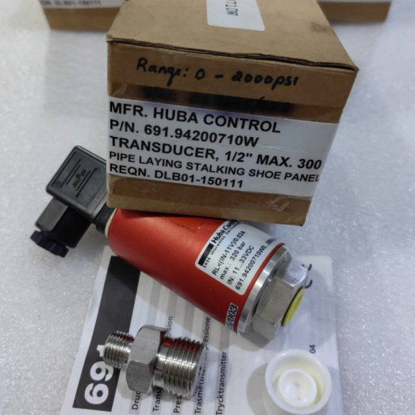 Jual Unik Pressure Sensor 2000PSI 320BAR Transducer HUBA CONTROLS 691 ...