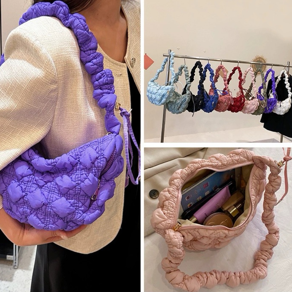 Jual [IBAGS] Tas Carlyn Bag Thailand Korea Viral Wanita Shoulder bag ...