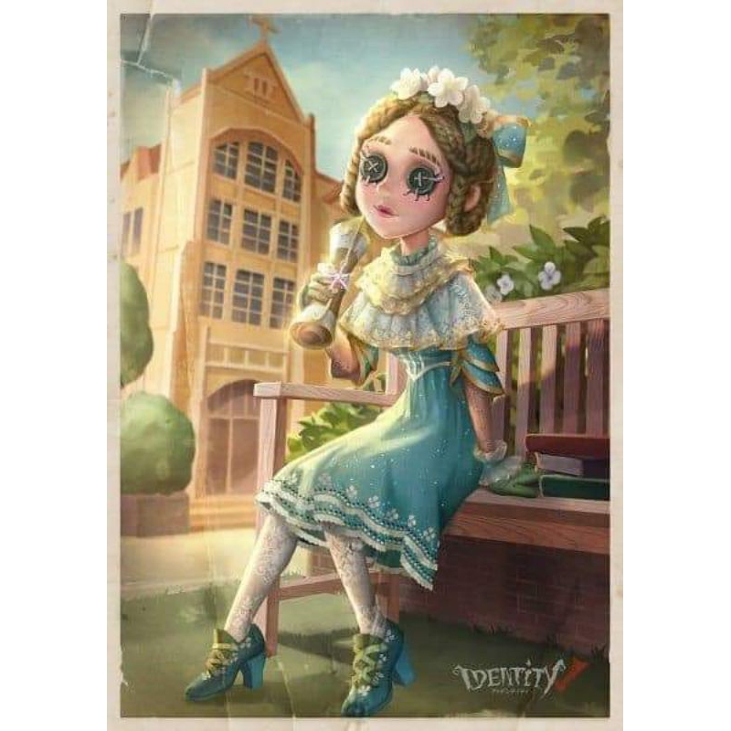 Jual KOSTUM COSPLAY EMILY DYER YESTERDAY IDENTITY V IDV FULLSET ...