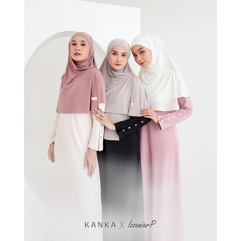 Jual ZARRA DRESS KANKA X IZZANIARP KNIT ABAYA | Shopee Indonesia