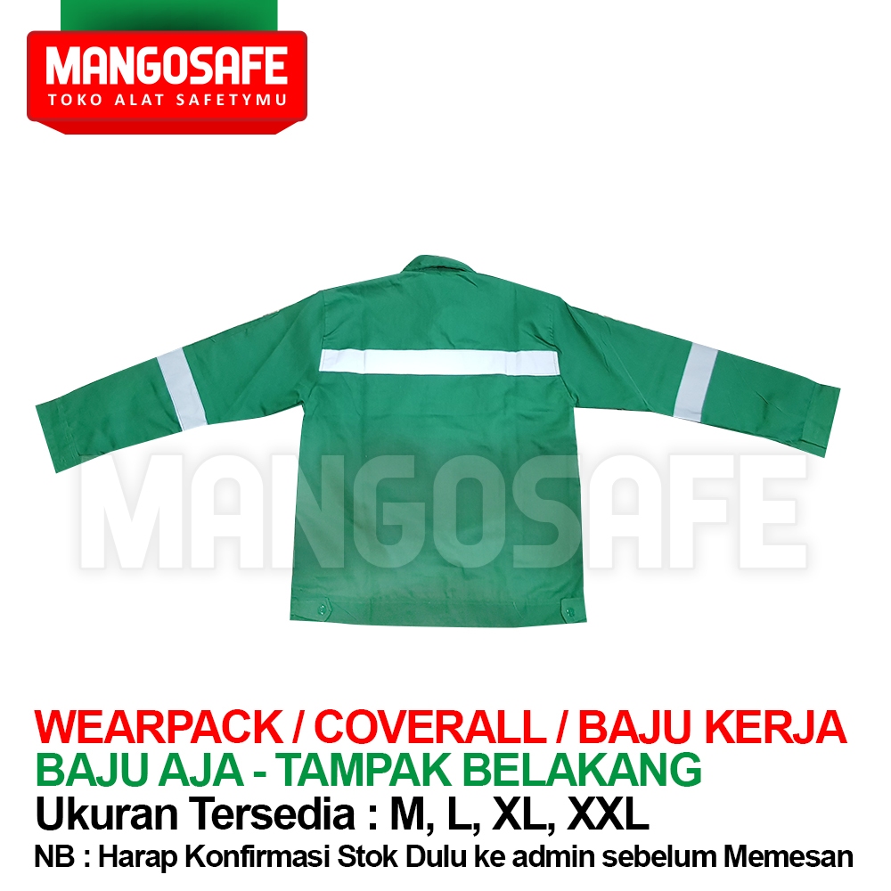 Jual Wearpak Baju Atasan Warna Orange Merah Biru Gelap Dongker BCA ...