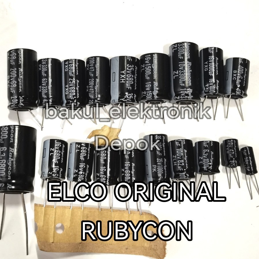 Jual ELCO RUBYCON ORIGINAL KLIKK VARIAN | Shopee Indonesia