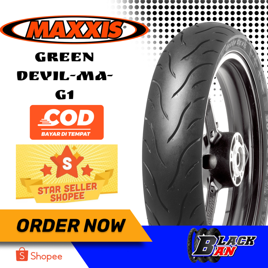 Jual BAN TUBELESS MAXXIS GREEN DEVIL-MA-G1 | Shopee Indonesia