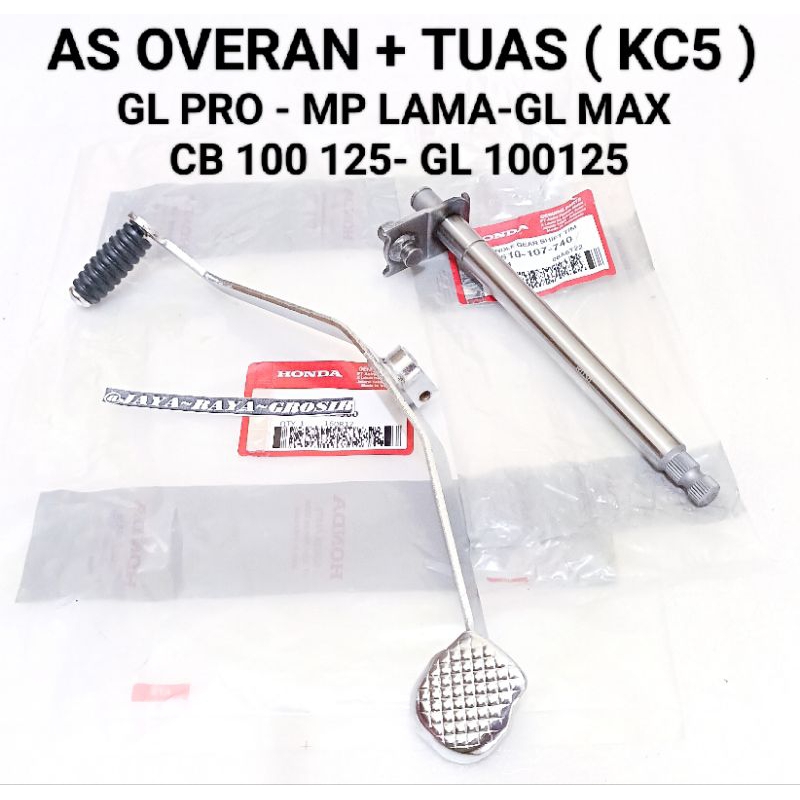 Jual AS PERSENELING + TUAS OVERAN GIGI HONDA ( KC5 ) AS OVERAN OPERAN ...